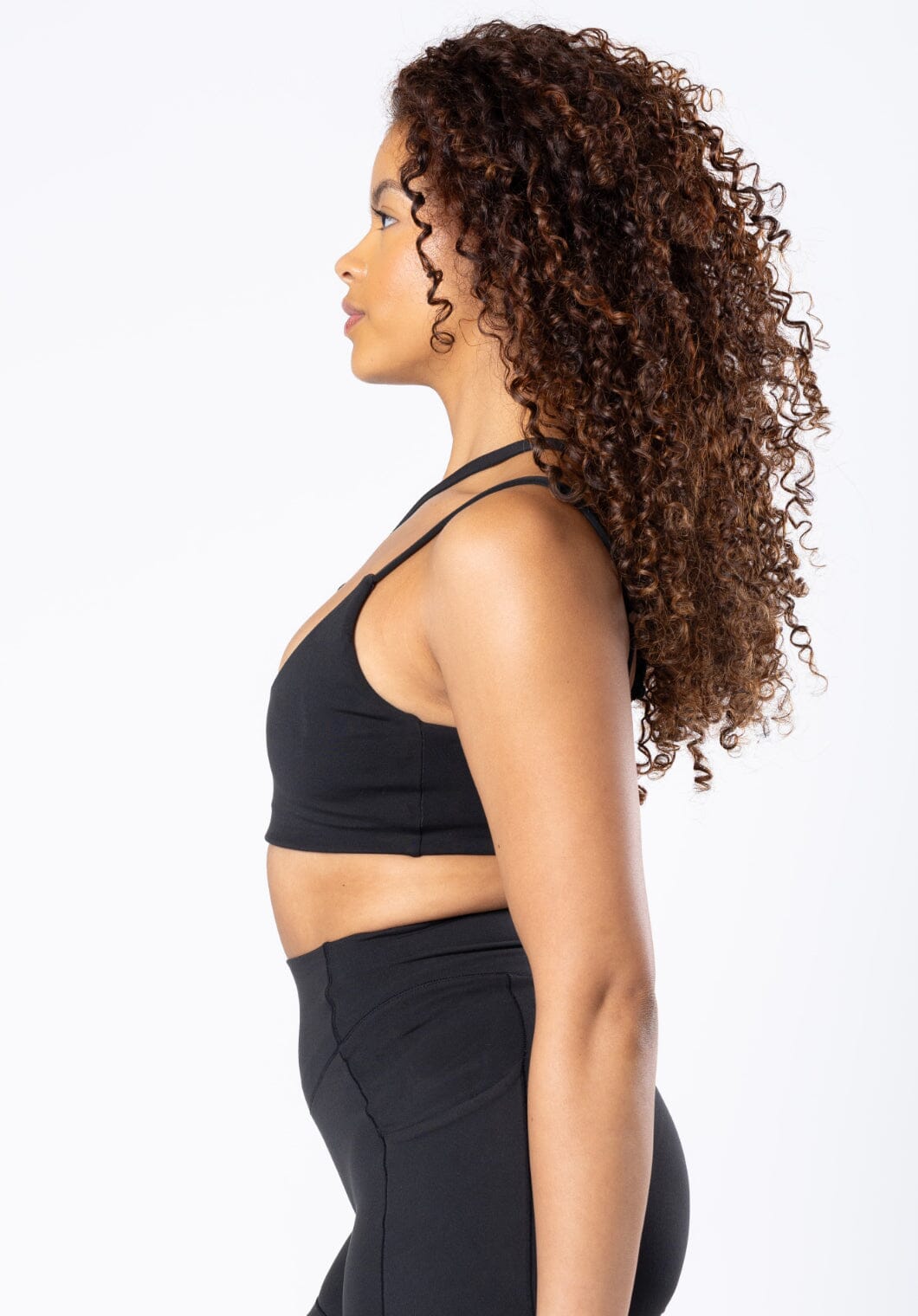 Reluna Asymmetrical Bra Black - Paragon