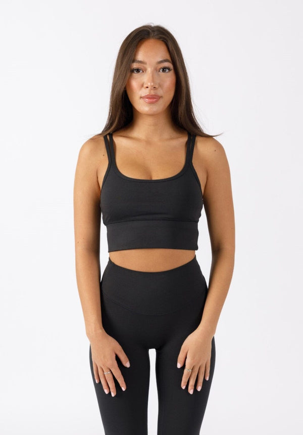 Reluna™ Double Strap Bra Black - Paragon