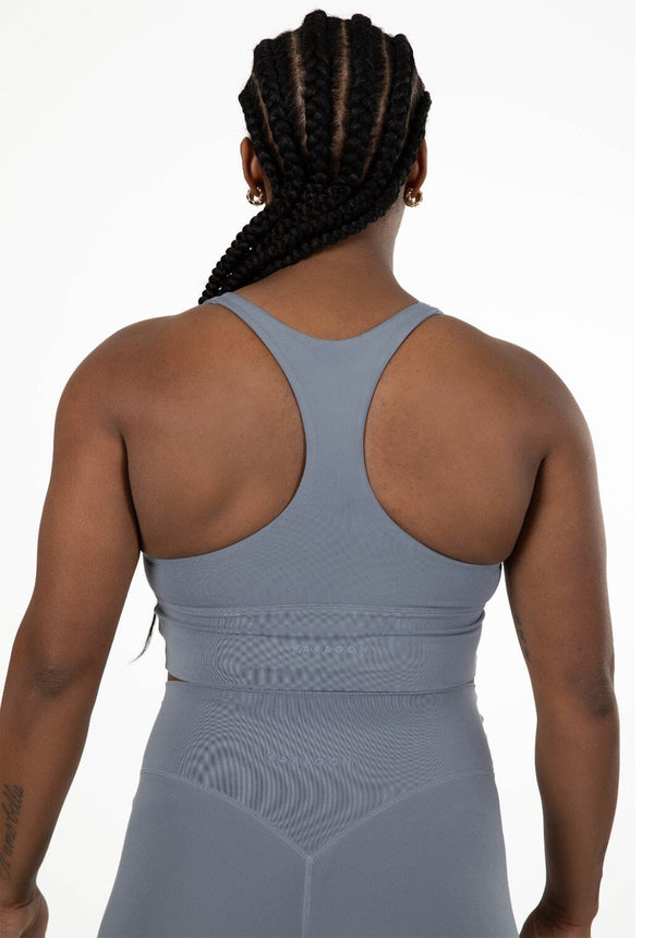 Reluna Ruched Bra Stone - Paragon Fitwear
