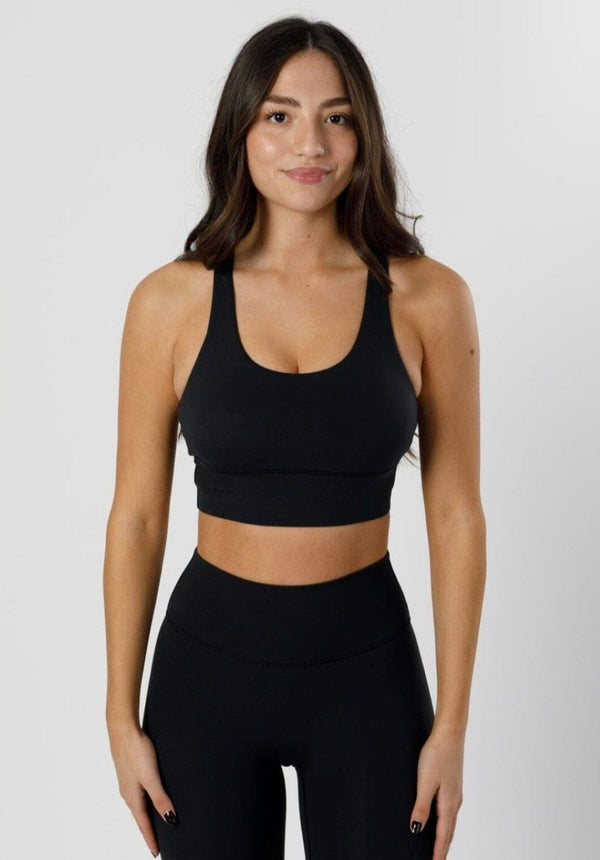 FlexSweat Big Moves Bra Black - Paragon Fitwear