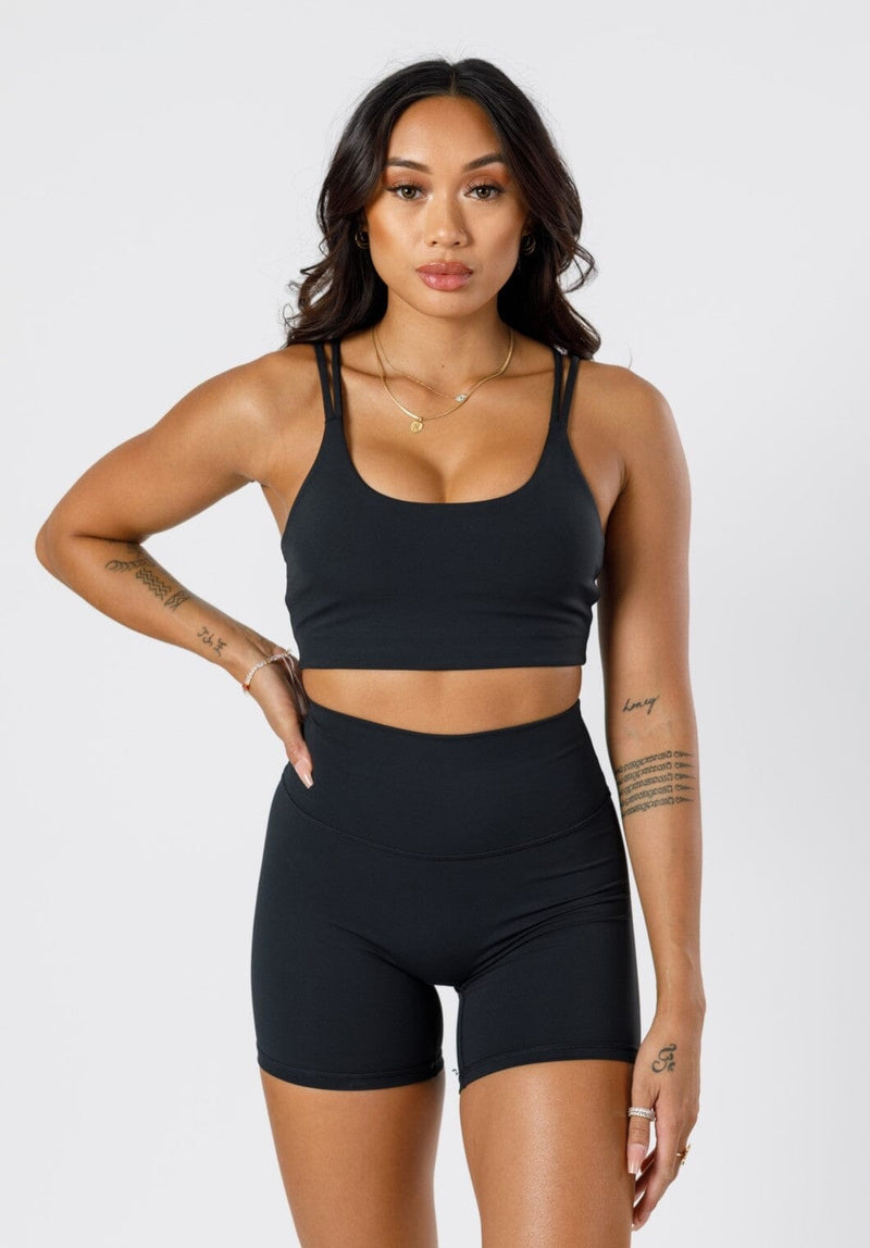 FlexSweat Radiate Bra Black - Paragon